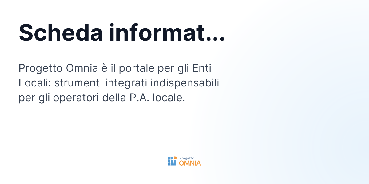 Scheda informativa: Esumazioni ed estumulazioni | Progetto Omnia