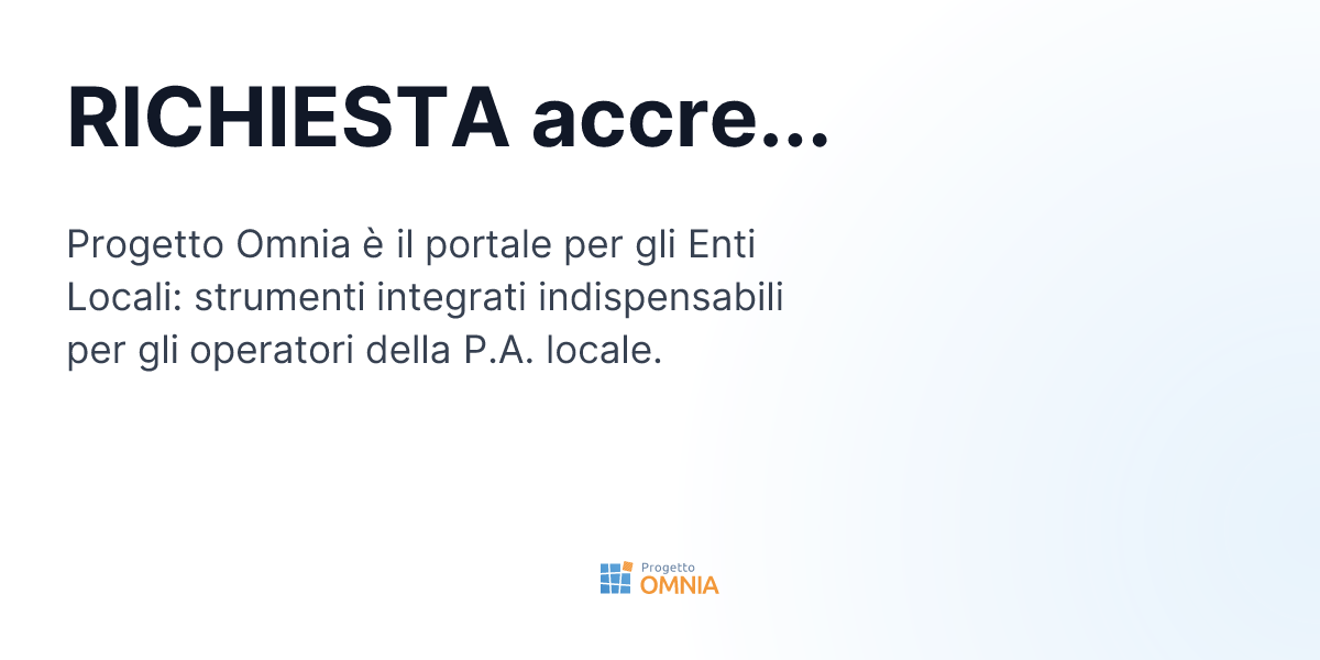 RICHIESTA accredito onorario per la partecipazione alle operazioni dell ...
